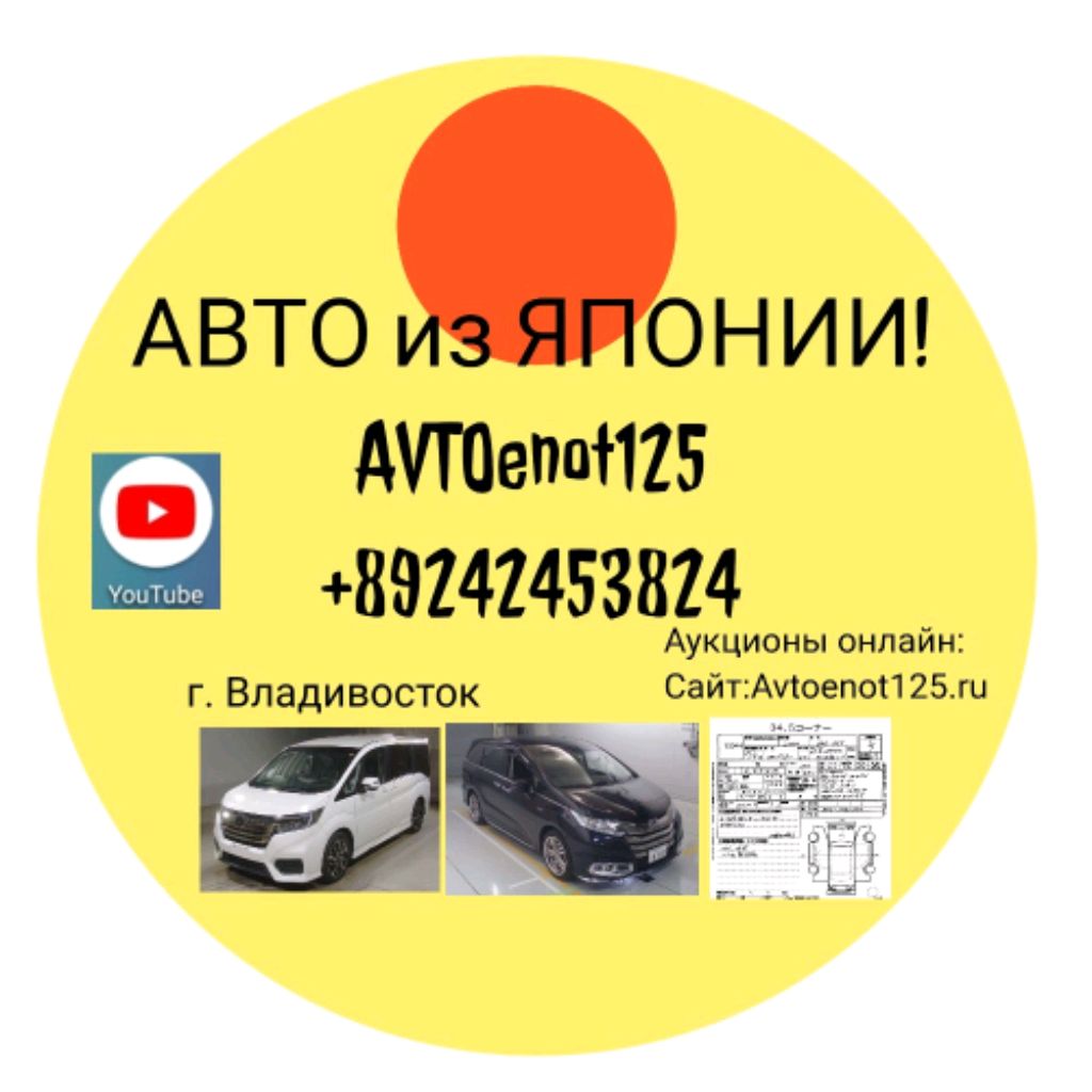 Иконка канала Avtoenot125 Автомобили с аукционов Японии