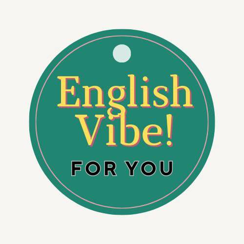 Иконка канала English Vibe! ⭐️