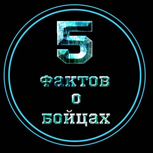 Иконка канала 5 фактов о бойцах