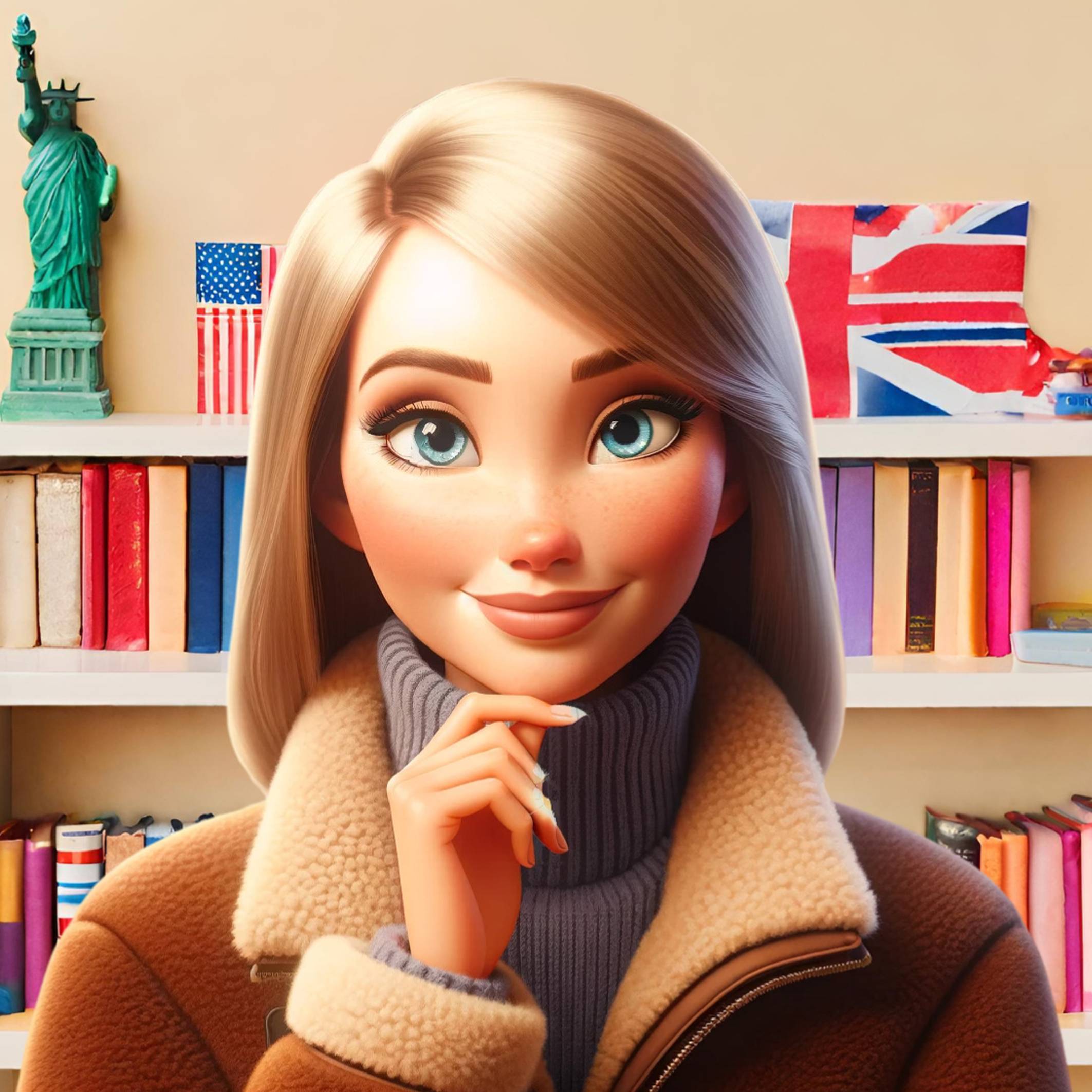 Иконка канала language curious