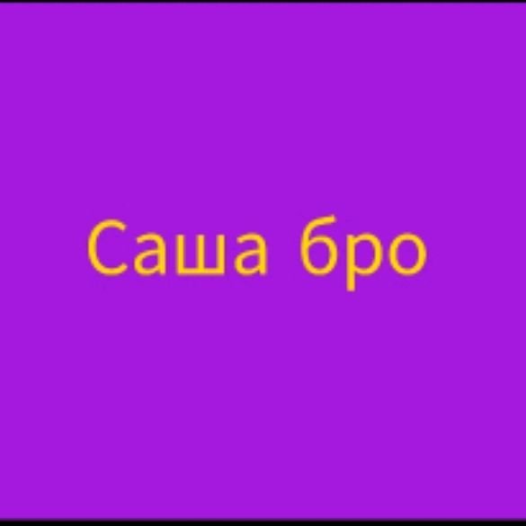 Иконка канала Саша бро