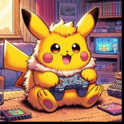 Иконка канала Хроники видеоигр с Пикачуном