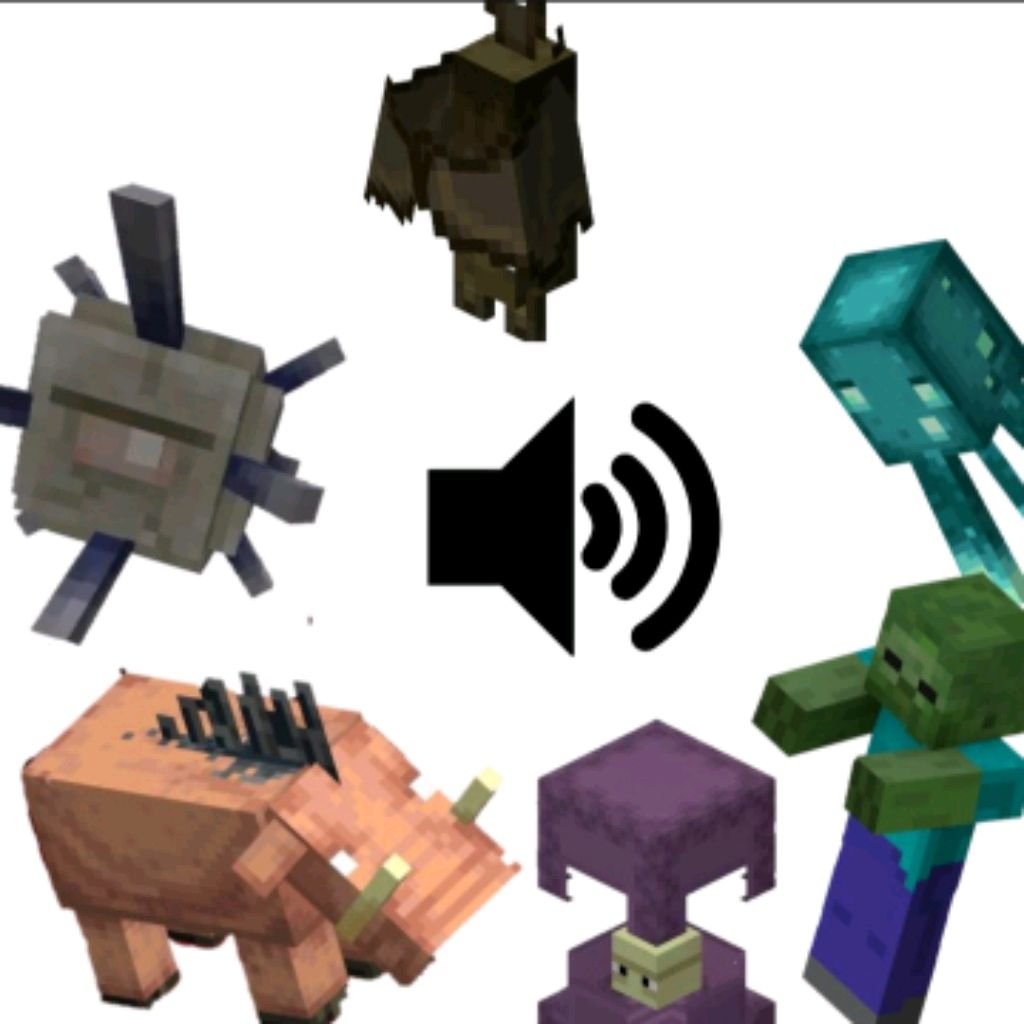 Иконка канала Звуки Мобов Из Minecraft