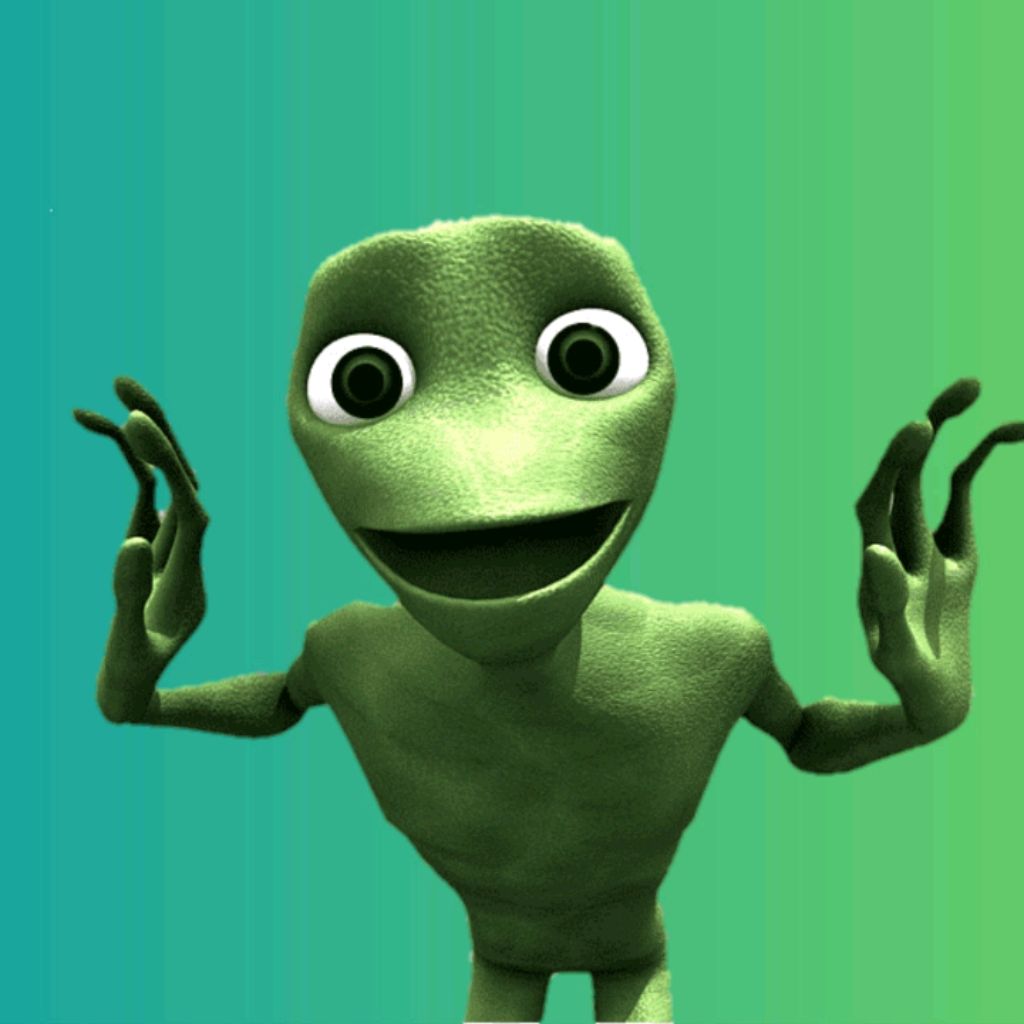 Иконка канала Green alien dance