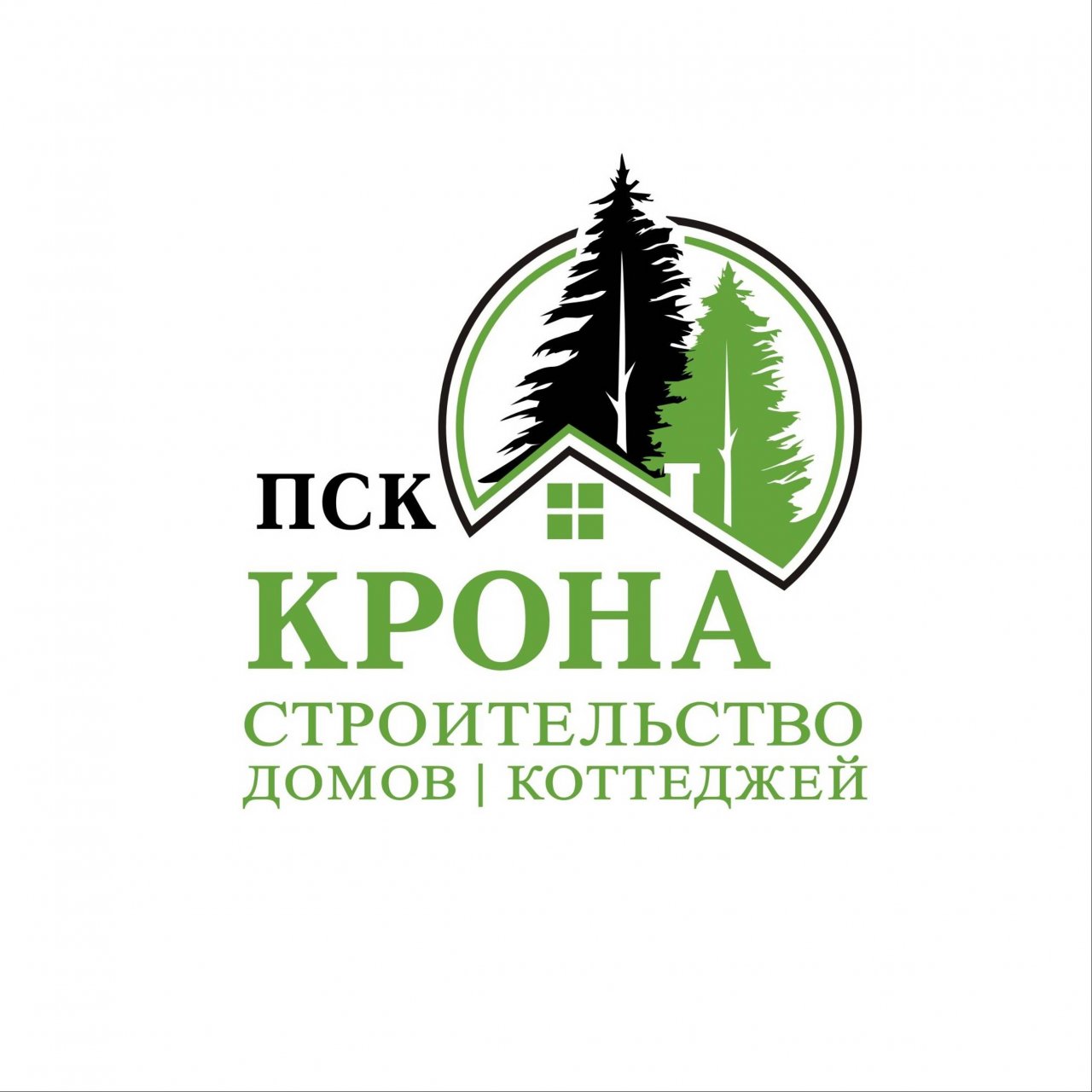 Иконка канала ПСК Крона, строительство домов из бревна и бруса