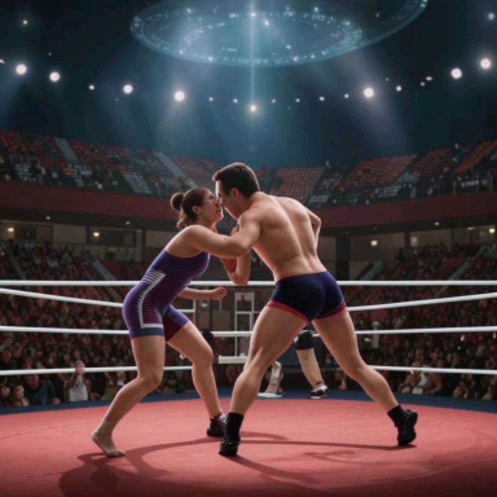 Микс борьба / mixed wrestling