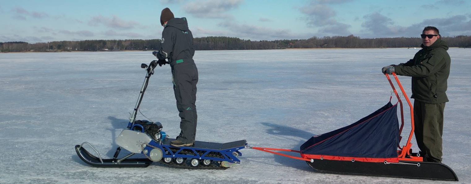 Snow Hunter мотоснегокат