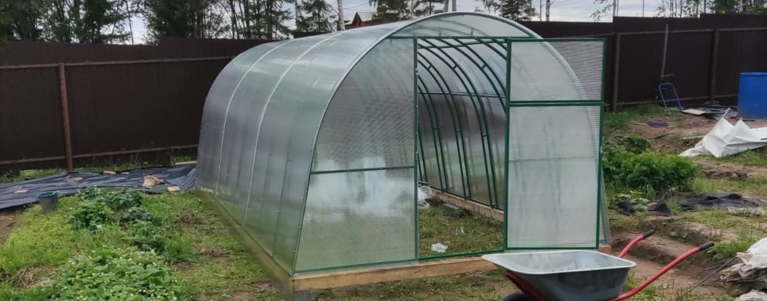 ДСК-Пермь теплицы из поликарбоната