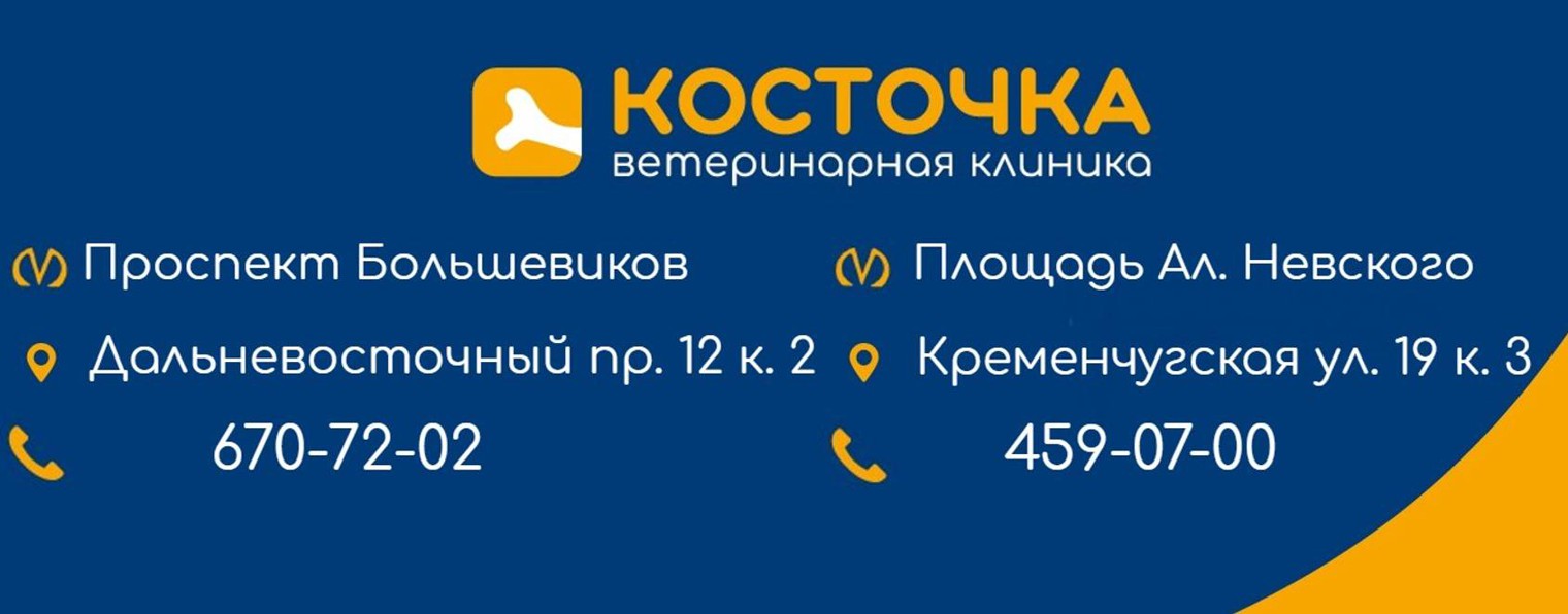 Ветклиники "Косточка" г.Санкт-Петрбург