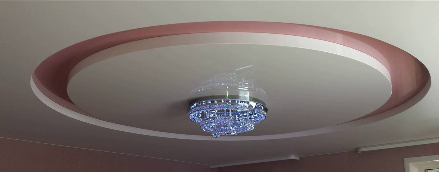 Натяжные потолки любой сложности