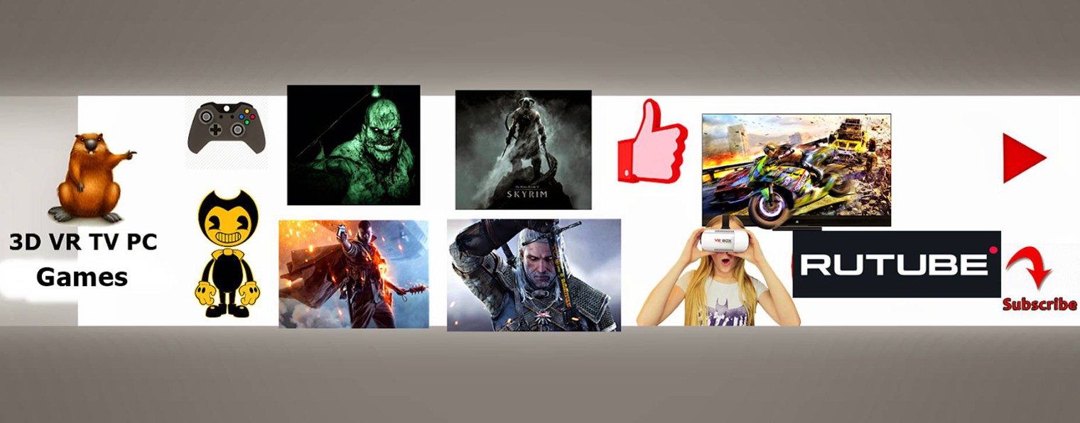 3D VR TV PC Games