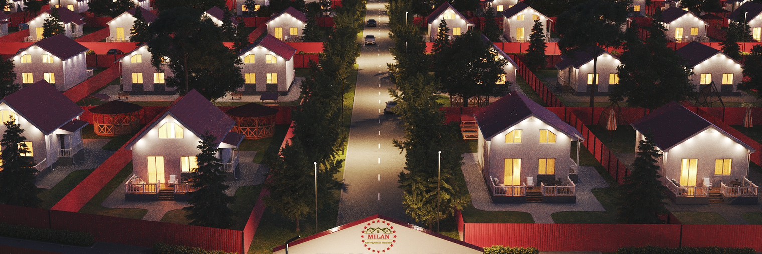 Коттеджный поселок Милан в Уфе