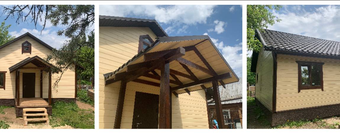 Бригада строителей из Беларуси