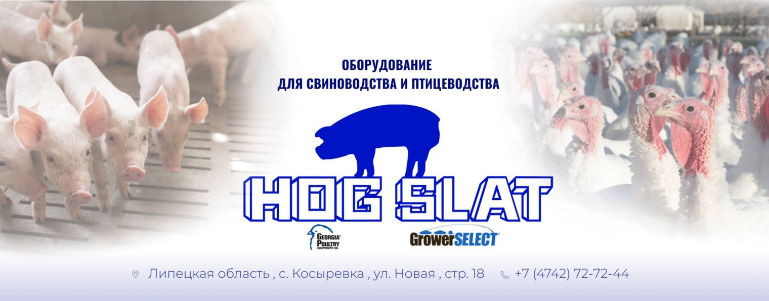 ХОГ СЛЭТ РУС | СВИНОВОДСТВО И ПТИЦЕВОДСТВО |ЛИПЕЦК