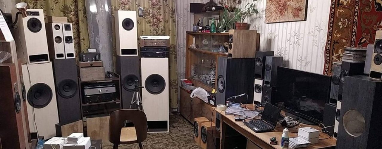 Лев Алёшин. Записи звучания колонок и сопутствующи