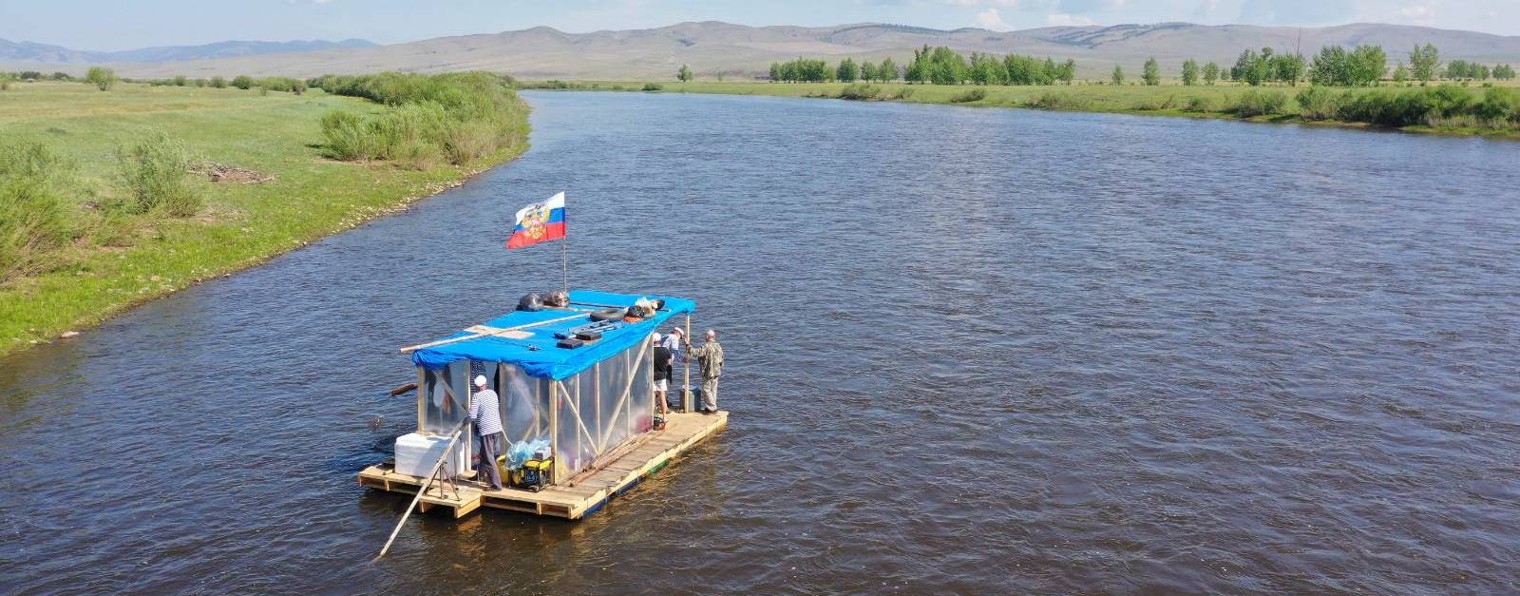 "Рекаходы 2024" сплав на плоту по реке "Хилок".