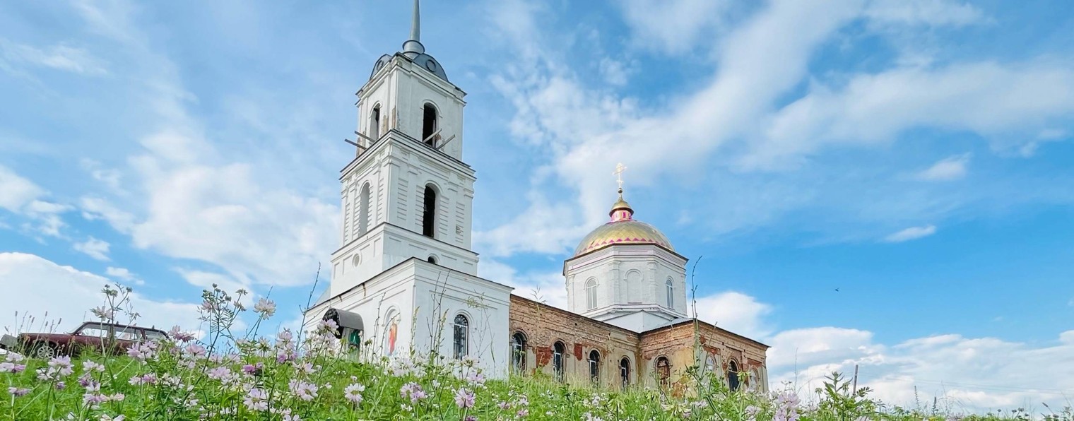Храм Архангела Михаила с. Погожево Курская область