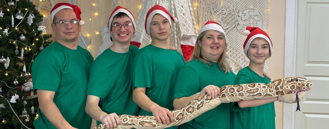 Семья Клюевых из Коммунара