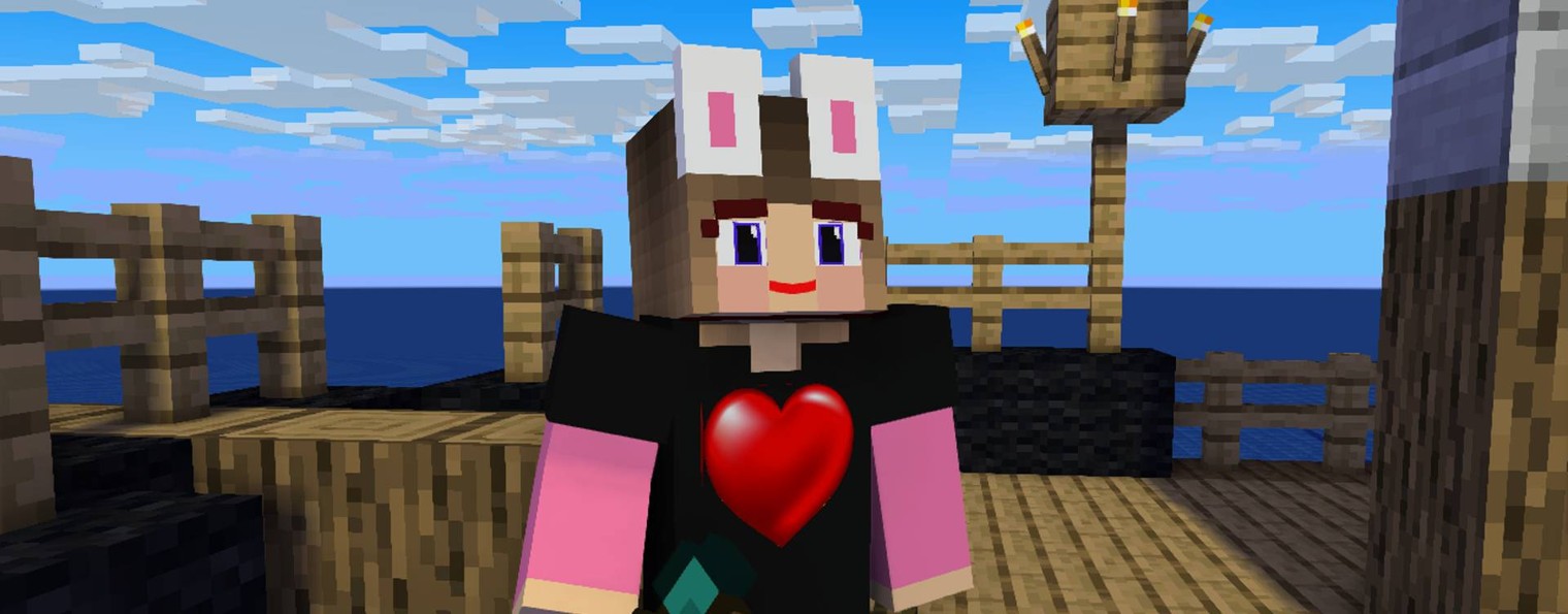 Диана Зайка Minecraft