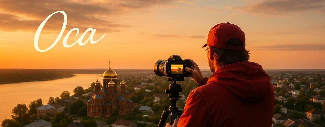 Оса через объектив