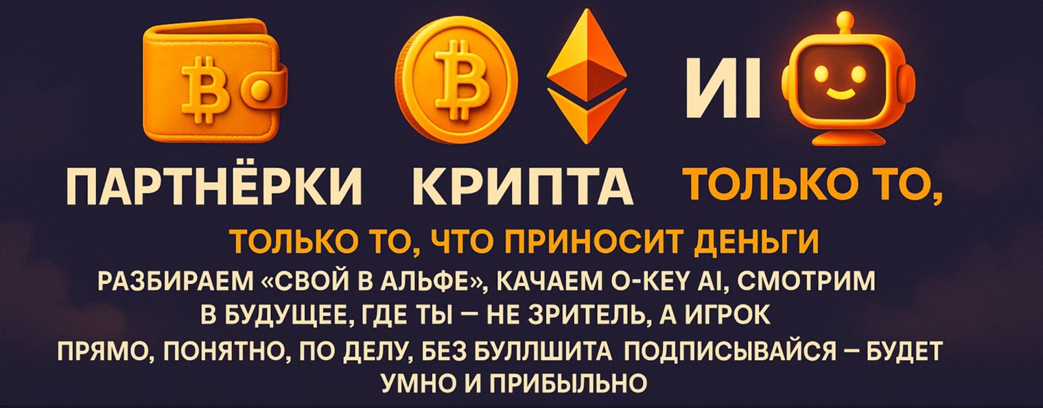 «AI+Крипта+Партнёрка»