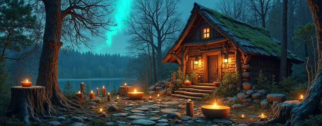 🌿✨Nature Meditation. Сила природы. Hermit Hut.