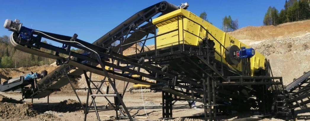 Восток-Металл. Грохот с конвейерами