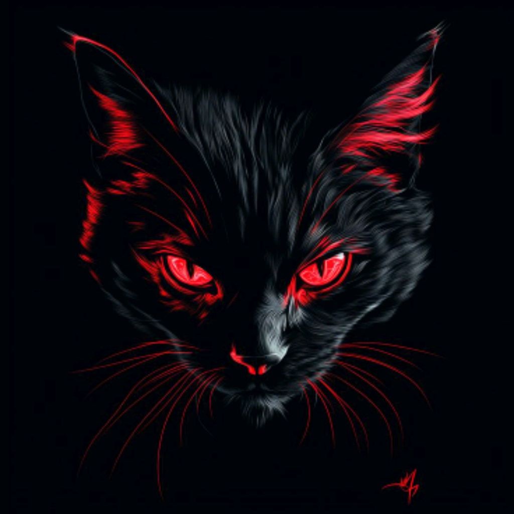 Чёрный кот