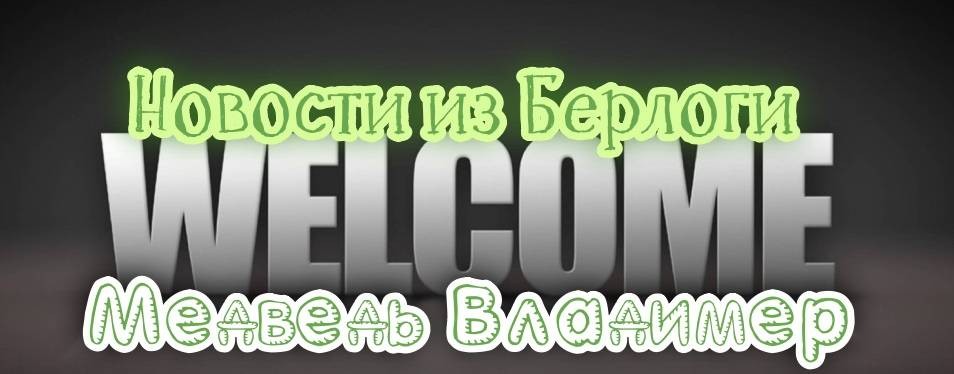 Новости из берлоги