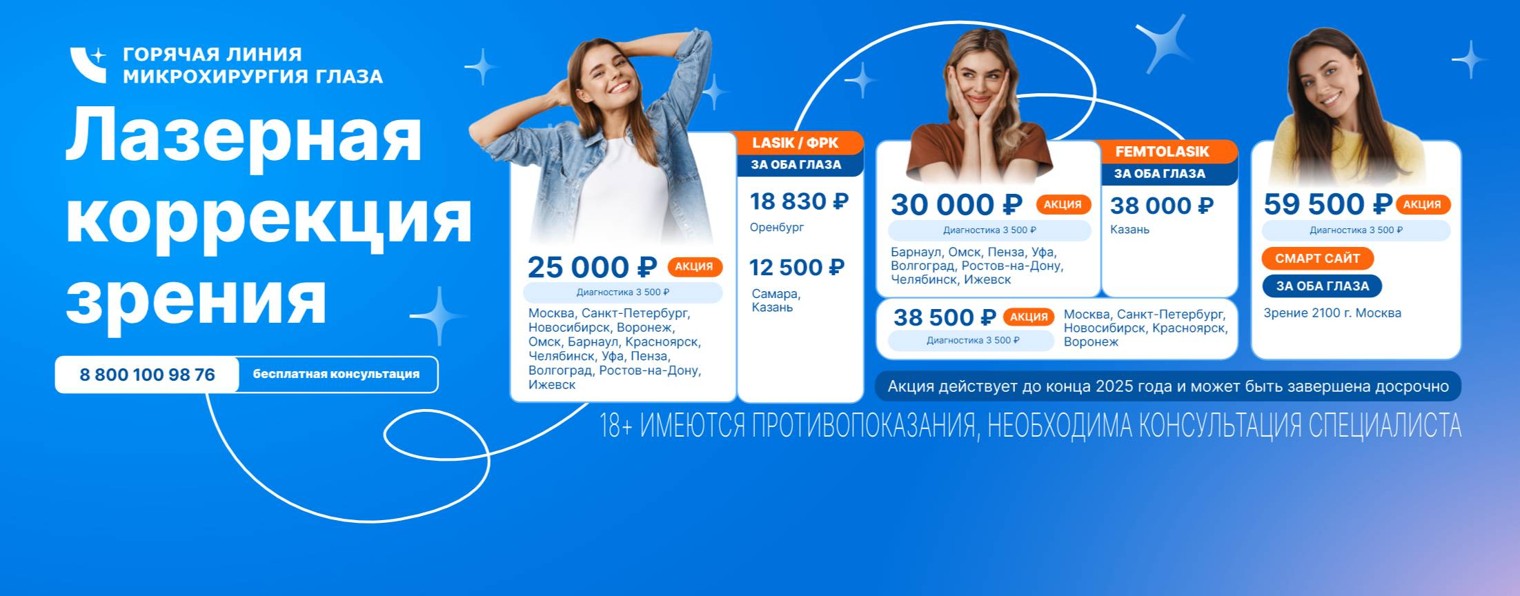 Горячая Линия "Микрохирургия Глаза" 88001009876