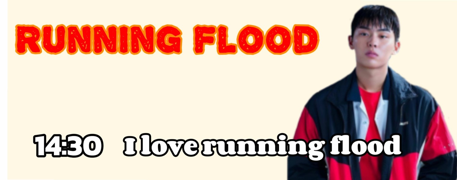 Running flood