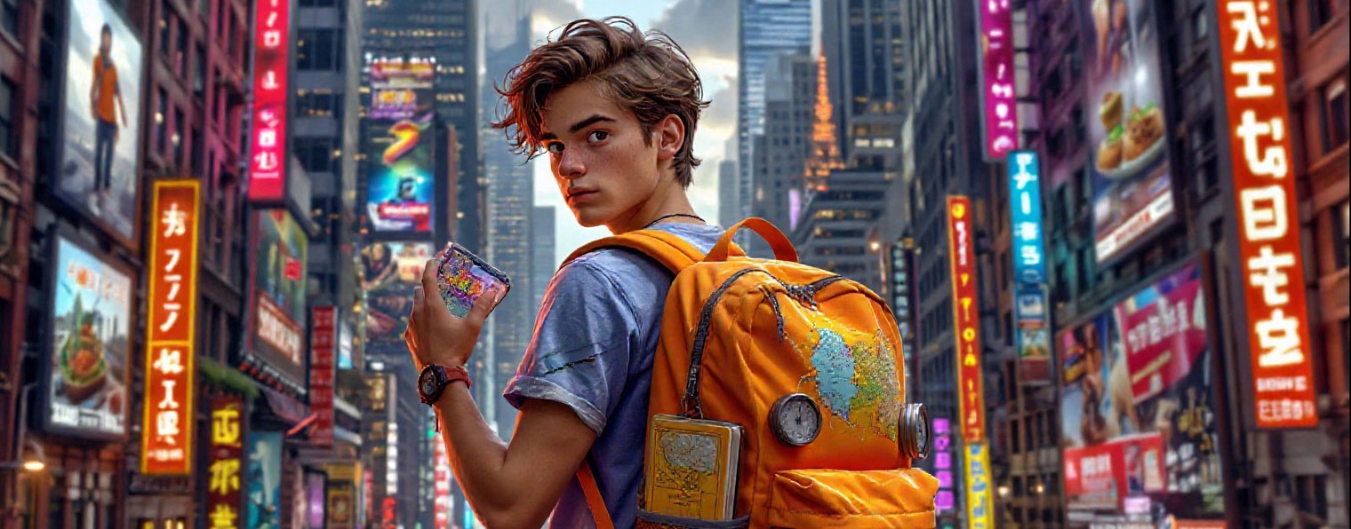 Апельсиновый рюкзак | Orange Backpack