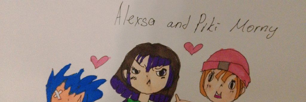 𝔸𝕝𝕖𝕩𝕒 and 𝙿𝚒𝚔𝚒 𝙼𝚘𝚛𝚗𝚢✿︎✿︎✿︎