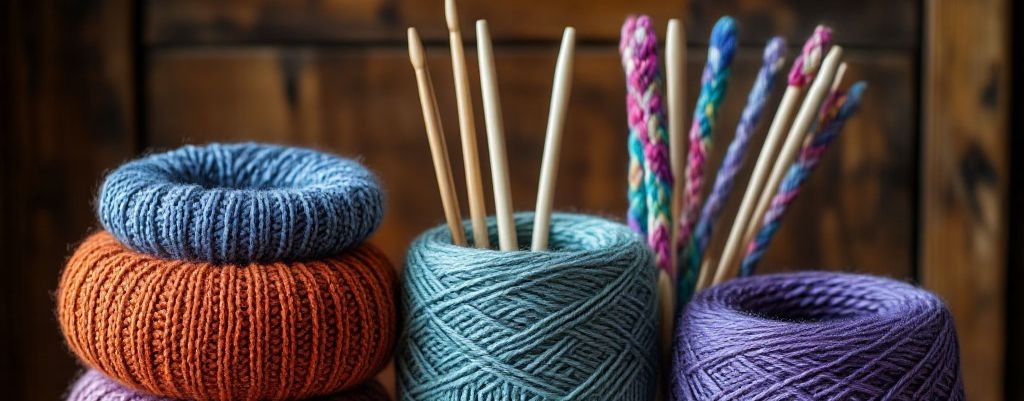 Виктория вяжет