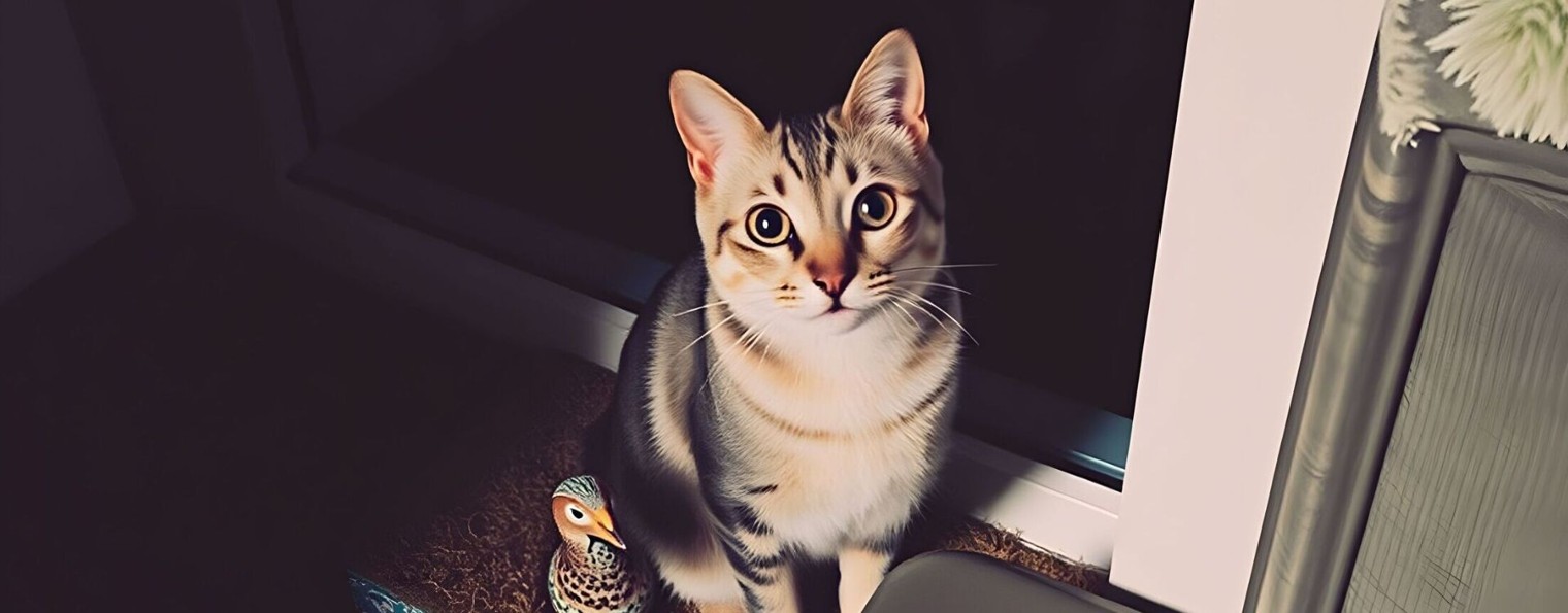 Кошка Бон Бон