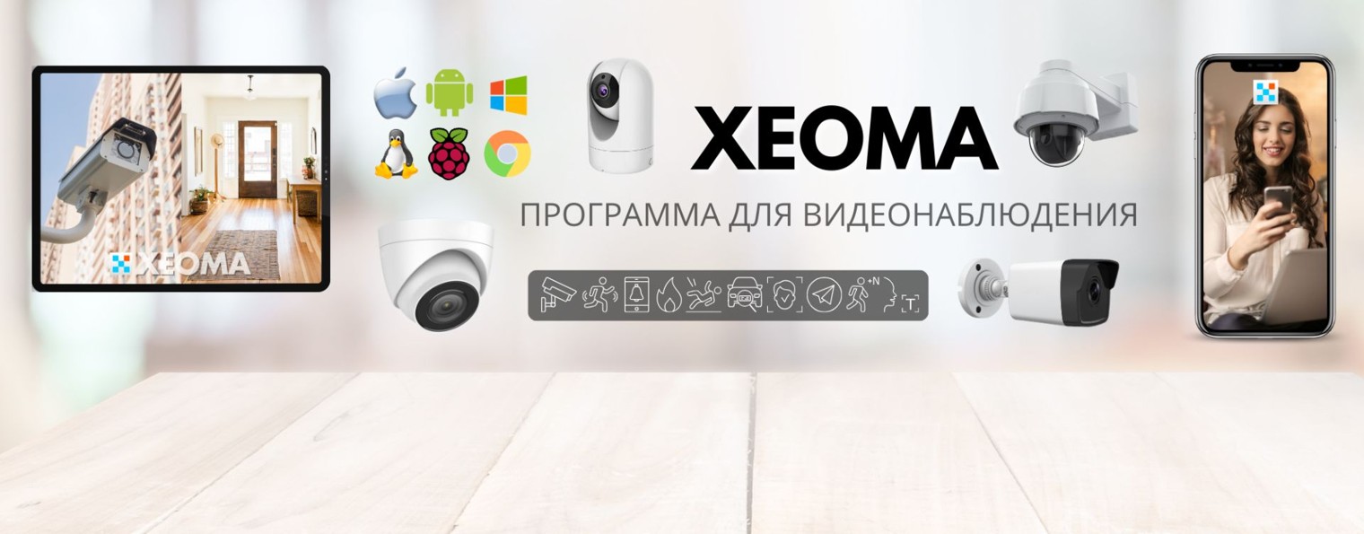 Видеонаблюдение Xeoma