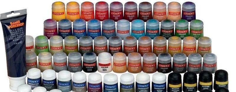 Красим миниатюры, все для новичка