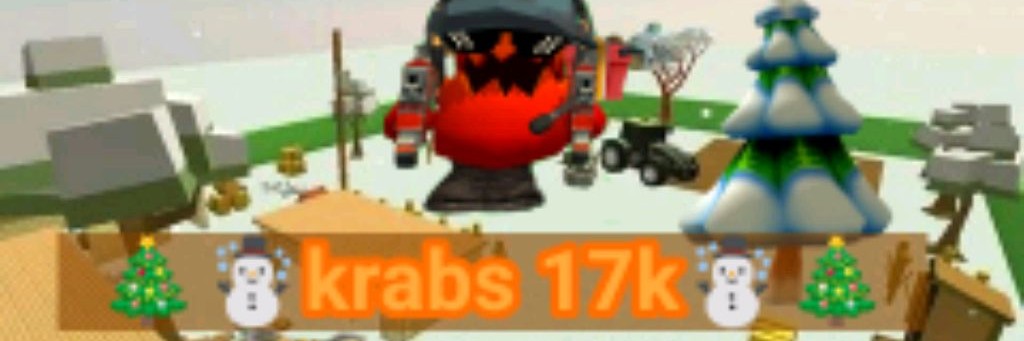 🎄☃️Krabs 17k☃️🎄