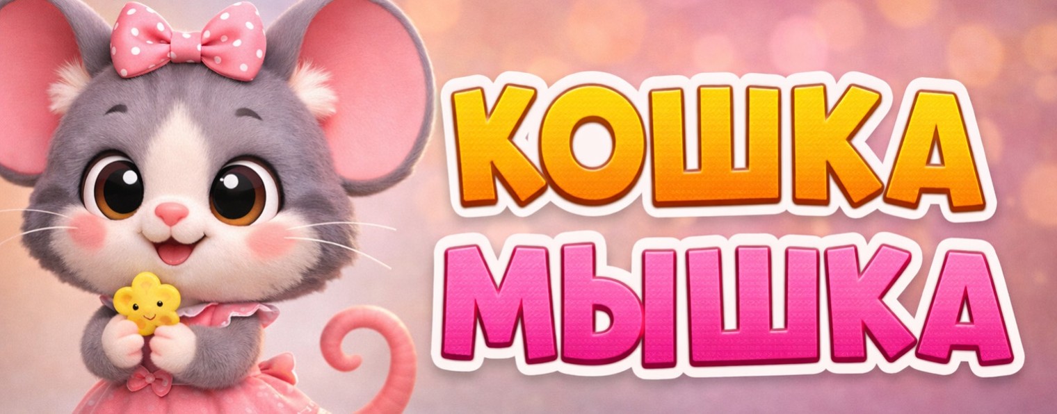 Кошка Мышка - детские песни