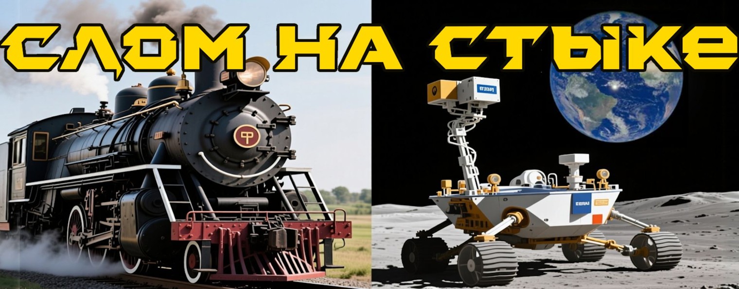 Слом на стыке