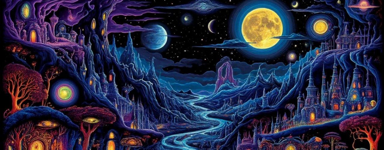 Фантастические картинки в движении