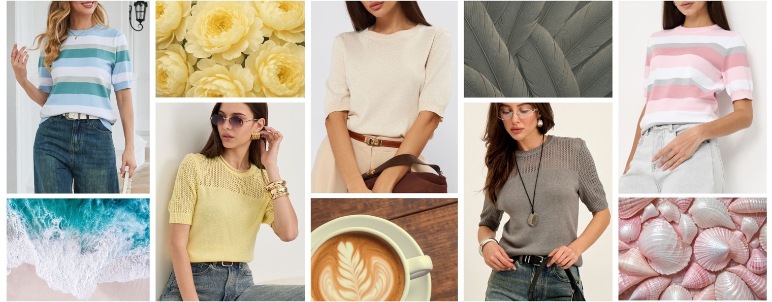 Sweetari-стильные вязаные женские джемперы