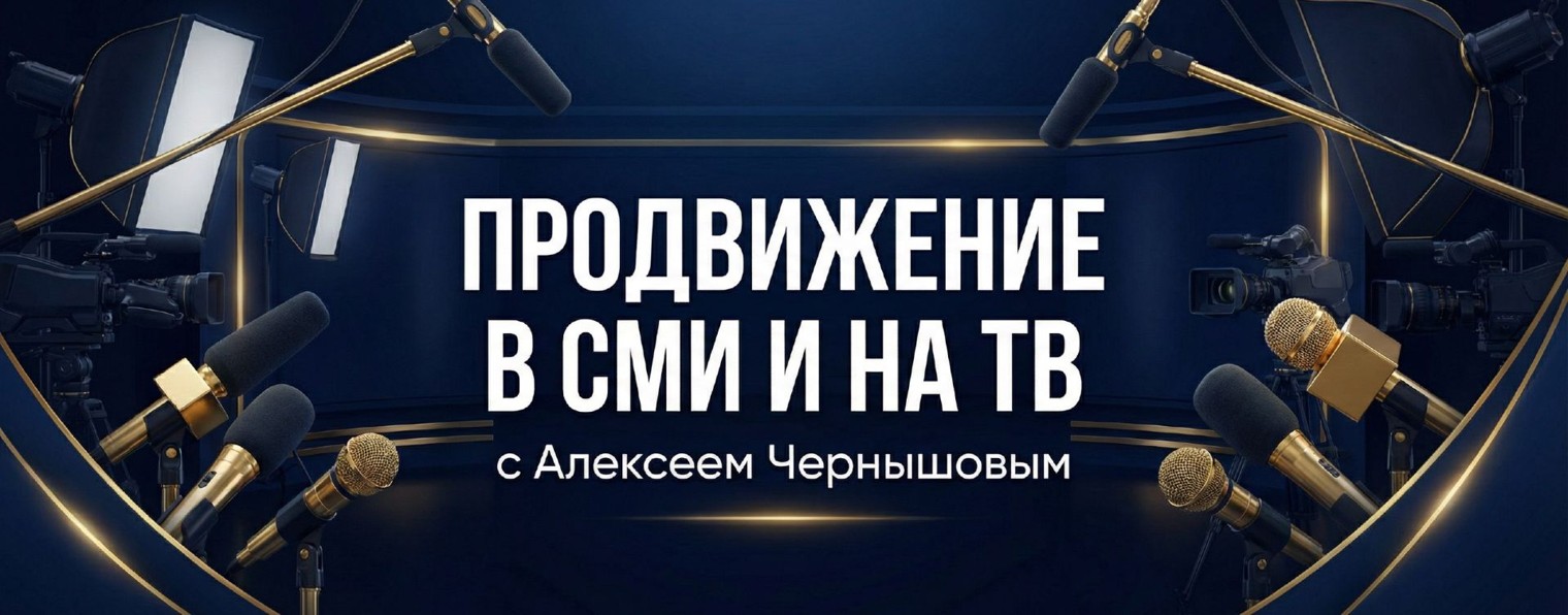 Продвижение в СМИ от Алексея Чернышова