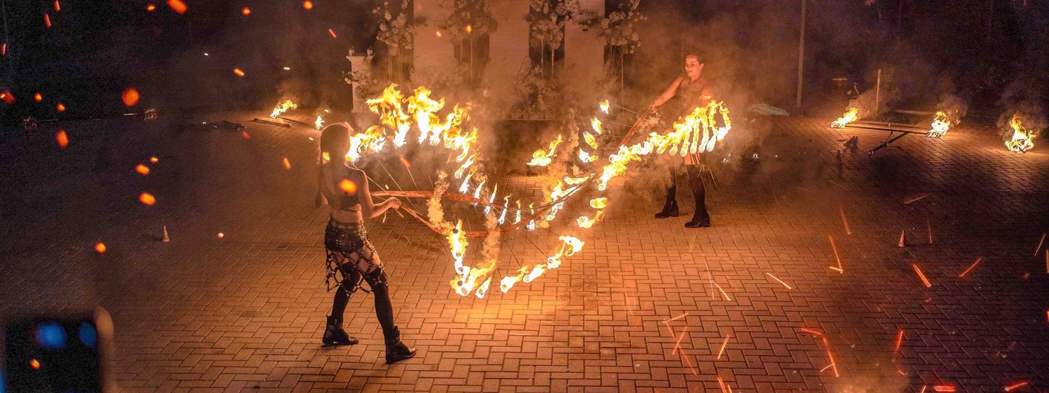 Фаер шоу Барановичи "WI-FIRE" Огненное шоу фаершоУ