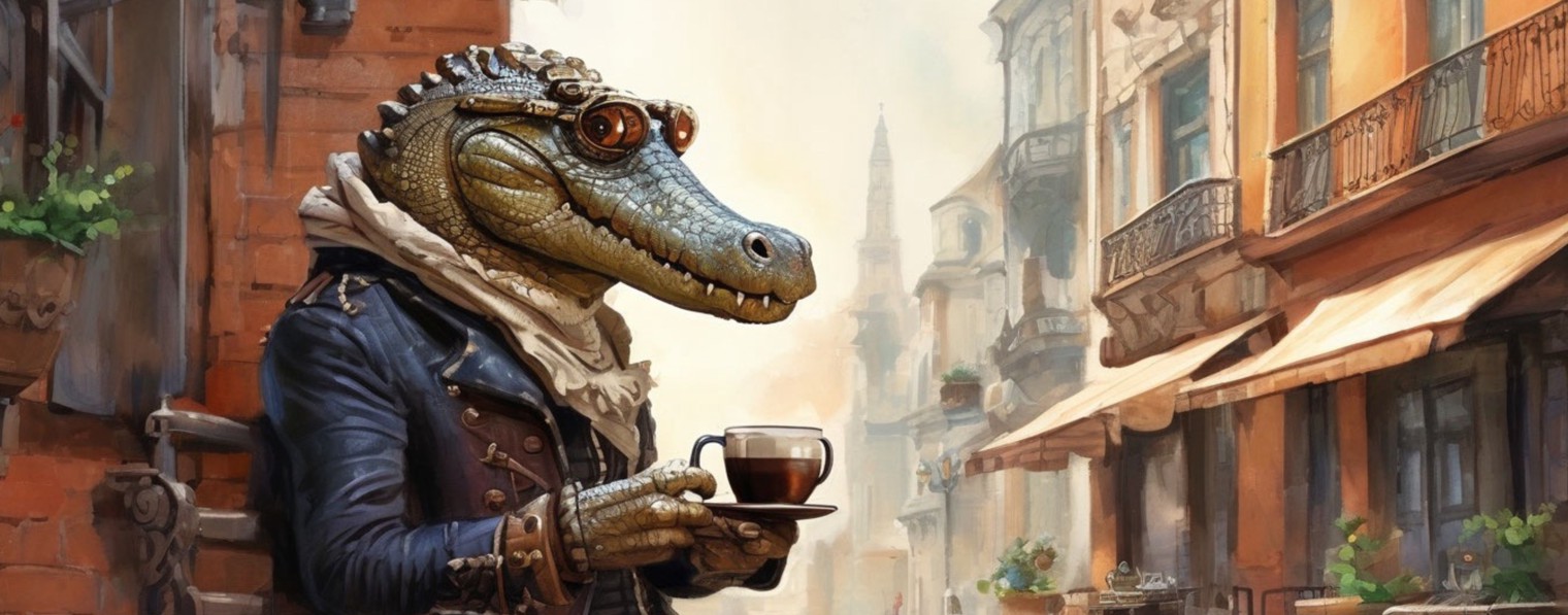 Steam Powered Crocodile