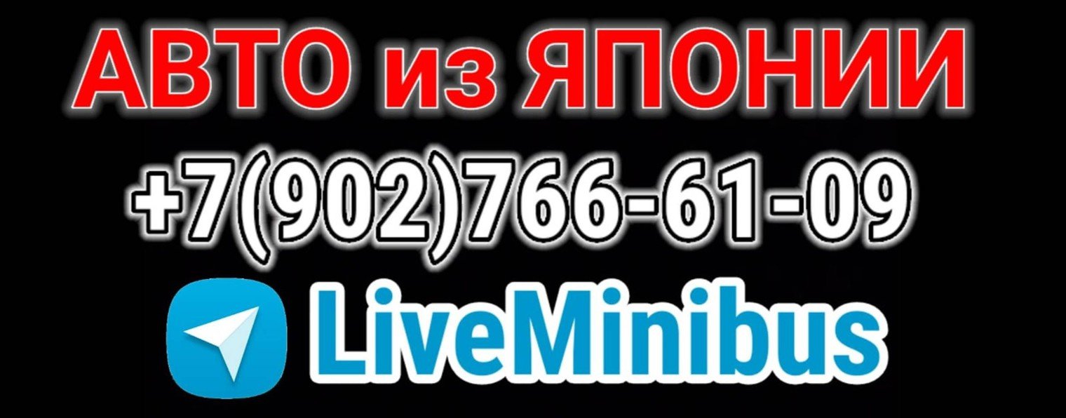 АВТО на ЗАКАЗ из ЯПОНИИ (LiveMinibus)