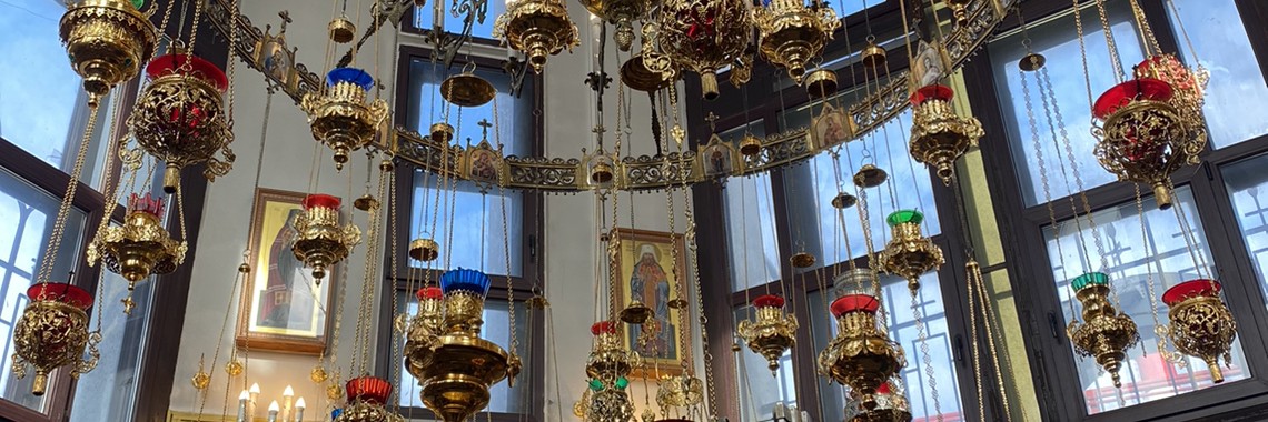 Поём тропари, кондаки, православные песнопения СПб