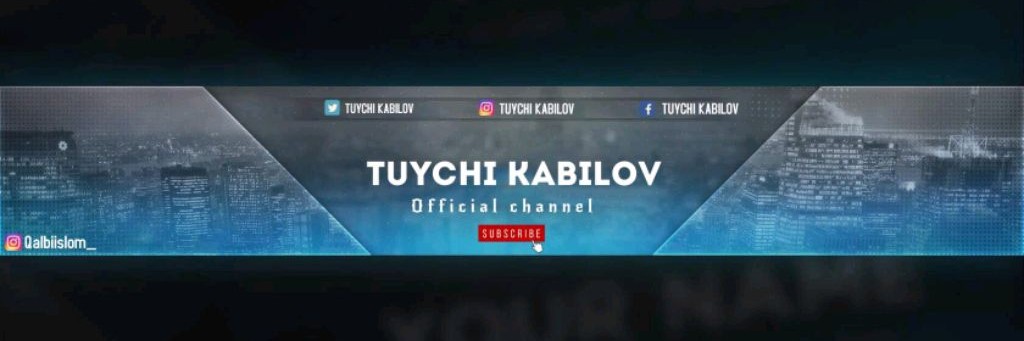 Туйчи Кабилов✔️