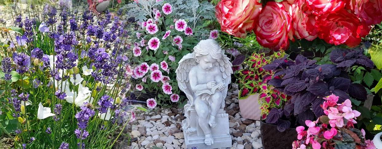 Lavender & roses. Elena's Garden of Eden