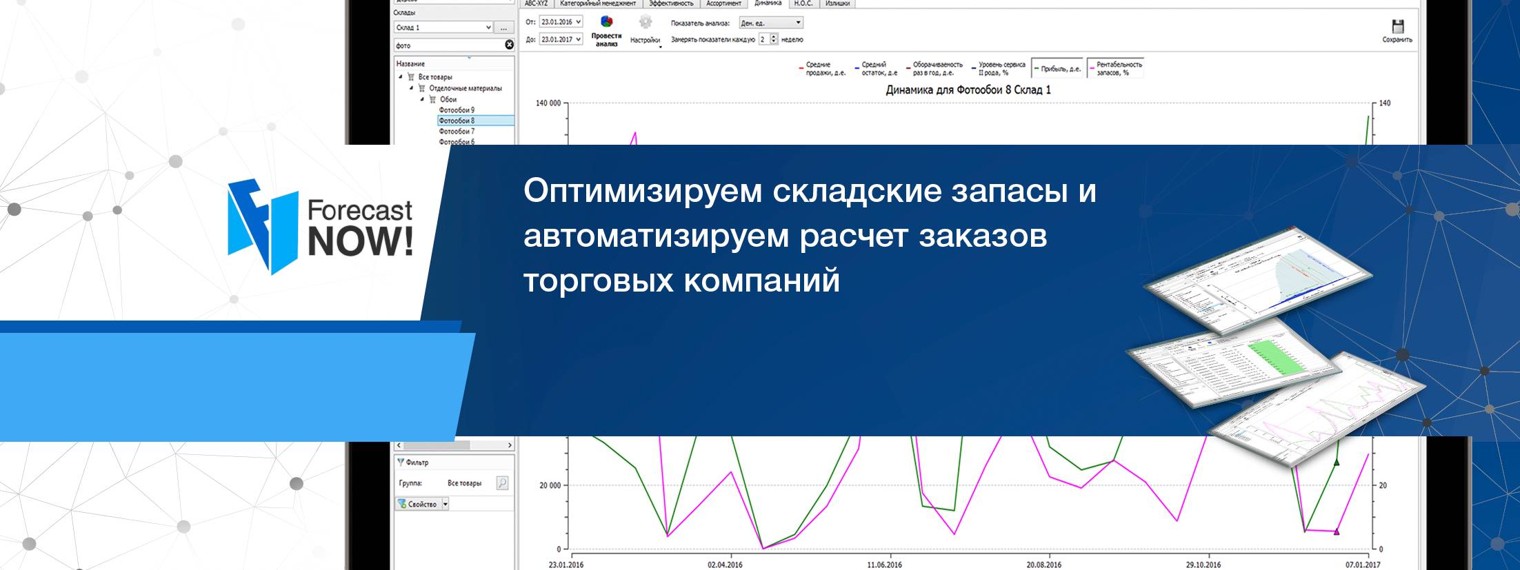 Управление запасами с Forecast NOW!